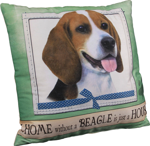 Beagle Dog Breed Throw Pillow | Doggy Style Gifts