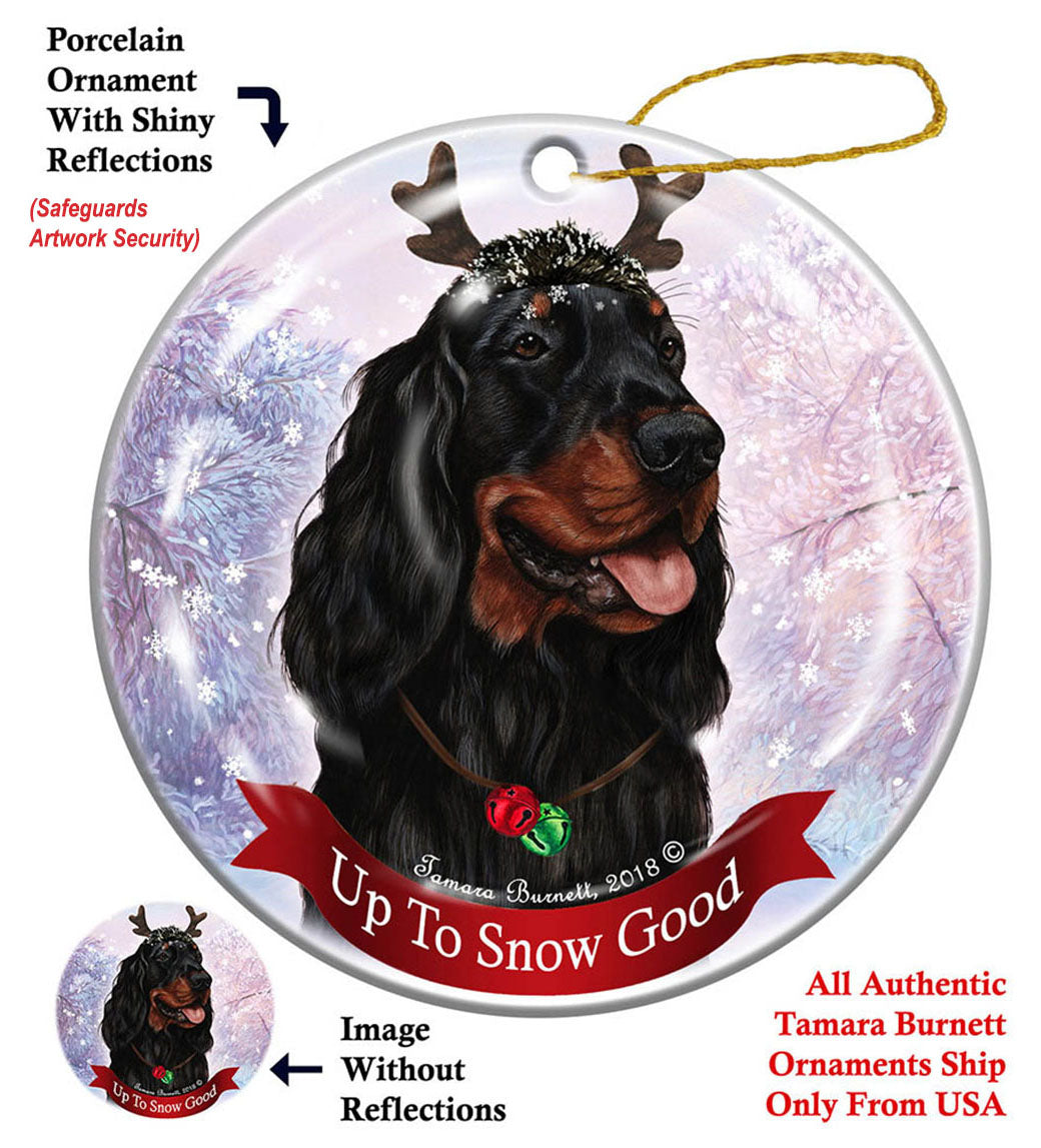 Gordon Setter Howliday Dog Christmas Ornament | Doggy Style Gifts
