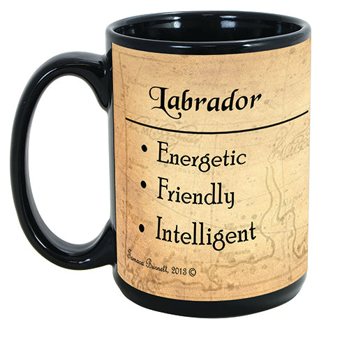 Faithful Friends Labrador Retriever Yellow Dog Breed Coffee Mug | Doggy ...